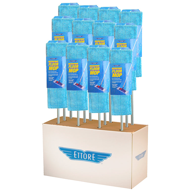 Microfiber Floor Mop Display (Case of 12) – Ettore Products Co
